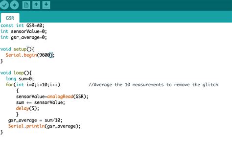 Creating A Galvanic Skin Response Gsr Livestream Via Arduino A