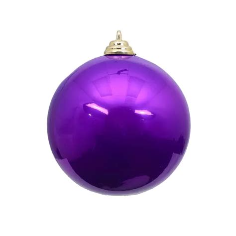 Farrisilk Ball Ornaments Purple Candy Apple Ball Ornament 6