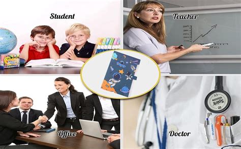 funblast space theme multicolor a4 file folder with 6 pockets office