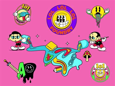 Sticker Pack For Lol Foundry By Ovcharka Industries Graffiti