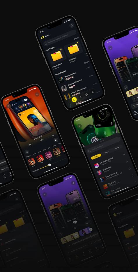 Video Editor Mobile App Ui Design Uiux Case Study Behance