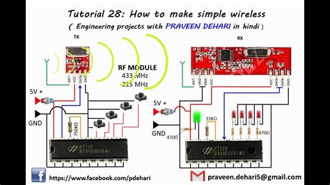 Mhz Rf Module Circuit Diagram Mhz Rf Module Circuit D