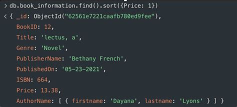 Solved This Is My Mongodb I Need A Query That Does This