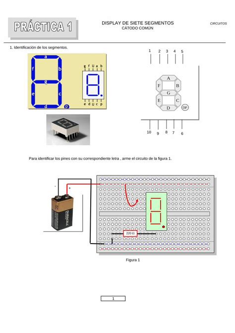Pdf Display De Siete Segmentos CÁtodo ComÚn Dokumentips