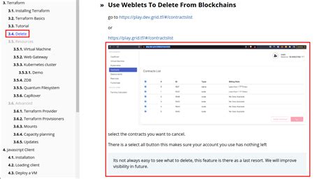 Review Terraform Docs · Issue 5 · Threefoldtechinfogrid · Github