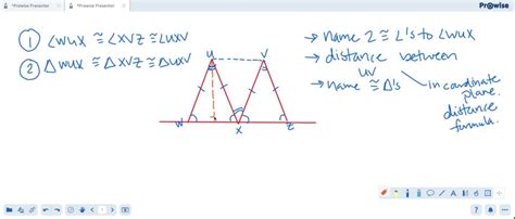 Solved The Triangular Faces Of The Peaks On A Roof Are Congruent Isosceles Triangles With