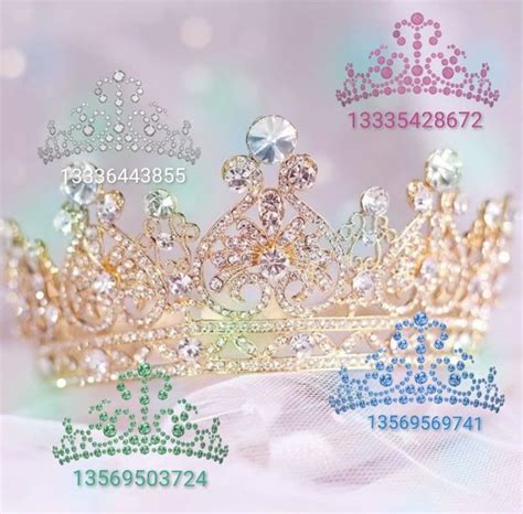 💎tiara Aesthetic Roblox Accessories Codes💎 Roblox Pink Crown Roblox