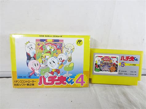 Yahoo オークション 美品 ファミコン Fc パチ夫くん4 パチ夫くん5