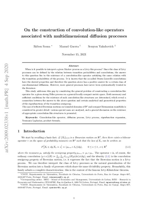 pdf on the construction of convolution like operators associated with
