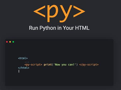 Bruno Odinukweze On Linkedin Python Pyscript Html Pythoninwebbrowser Pythoninhtml