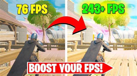 How To Boost FPS Reduce Input Delay In Fortnite Easy Ways Chapter Season YouTube