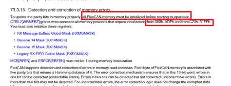 Ecc Flexcan Fault Injection Sequence And Rtd Examples Nxp Community