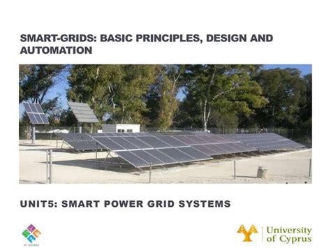 Unit5 Smart Power Grid Systems Pptx Power And Energy Industry Industries