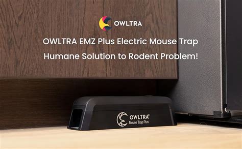 Owltra Emz Plus Indoor Electric Mouse Trap Instant Kill Rodent Zapper