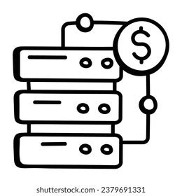 Doodle Icon Laptop Database Modern Style Stock Vector Royalty Free 2379691331 Shutterstock