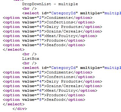 ASP NET MVC Dropwdownlist Revistado