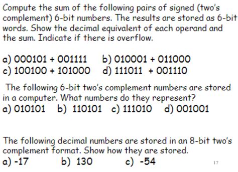 Solved Compute The Sum Of The Following Pairs Of Signed Chegg