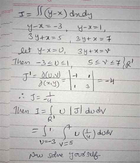 U F Ta Example Evaluate Y X Dx Dy Over The Region E In The Xy Plane Bounded