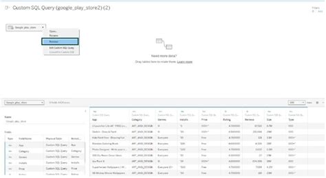 Custom SQL In Tableau Definition Examples How To Set Up
