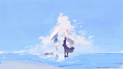 Plana X Arona Blue Archive Live Wallpaper Moewalls