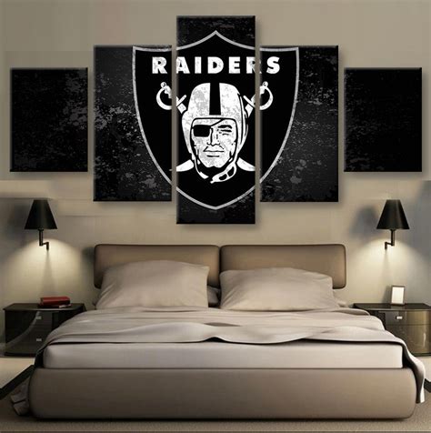 Las Vegas Raiders Football Wall Canvas A Great Way To Support Your