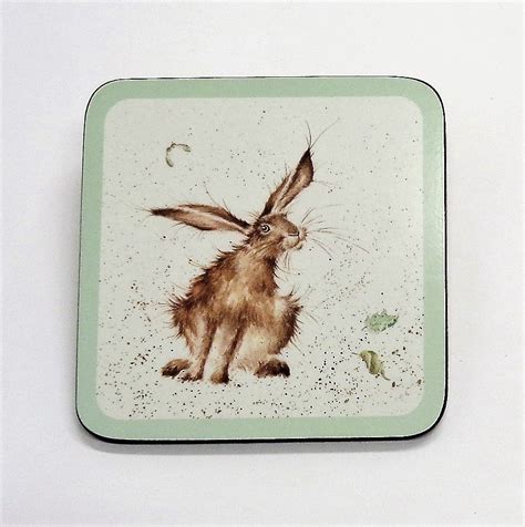 Wrendale Hare Coaster Just For Ewe