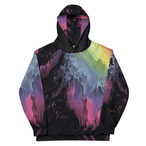 Free Birdie Unisex Hoodie Disc Golf Robot