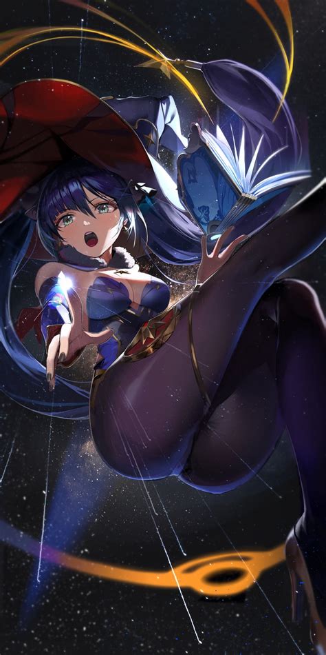 Mona Genshin Impact Drawn By Kawa683 Danbooru