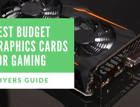 Best RGB Graphics Cards GPUSpecs Com