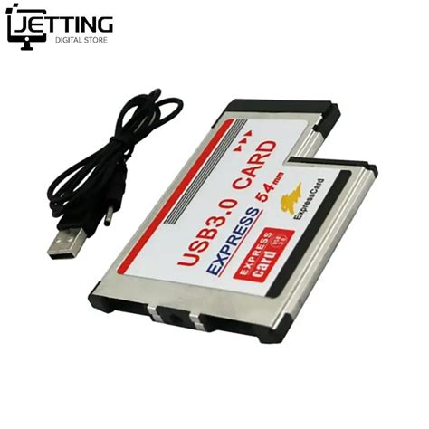 Dual Ports HUB PCI Express Card Mm To USB Card Port Expresscard