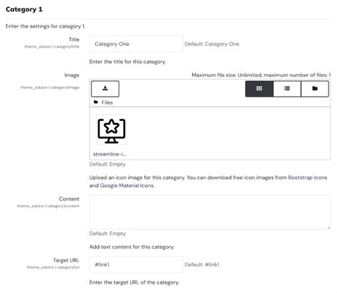 Moodle Theme Edutor How To Configure And Customise The Frontpage