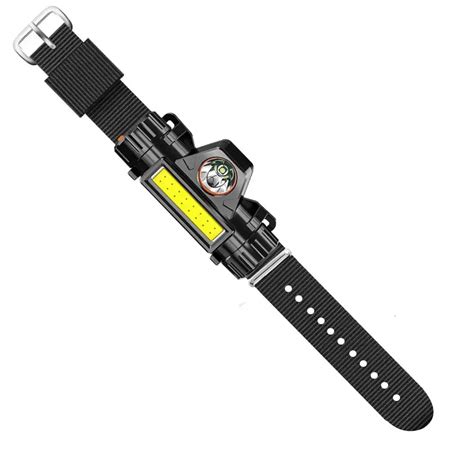 XPE COB LED 화이트 휴대용 라이트 손목 조명 스트랩 야간 사이클링 러닝 낚시 램프 손목 밴드 팔찌 USB 손목 램프 손전등 AliExpress