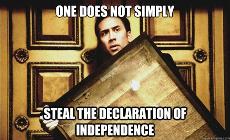 Declaration Of Independence Funny