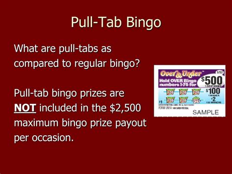 Ppt Pull Tab Bingo Powerpoint Presentation Free Download Id5102405