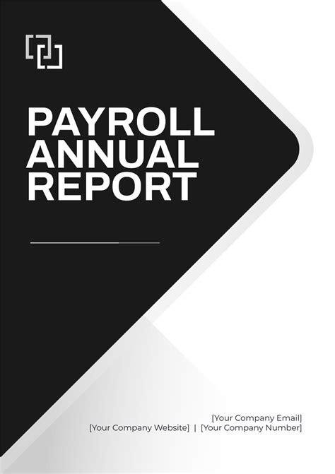 Free Payroll Report Templates To Edit Online And Print