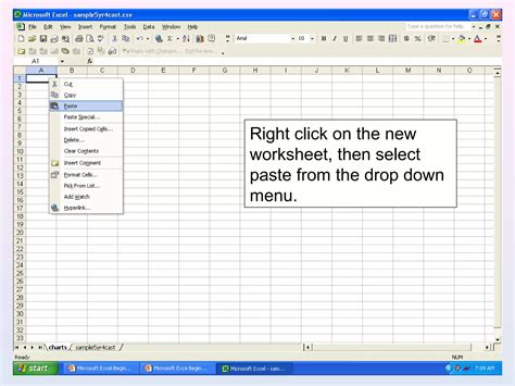 Training On Microsoft Excel Ppt