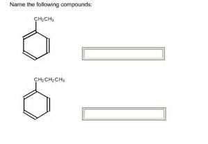 Solved Name The Following Compounds Ch2ch3 Ch2ch2ch3
