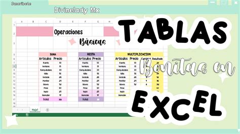 Tablas De Excel Para Descargar At John Verran Blog