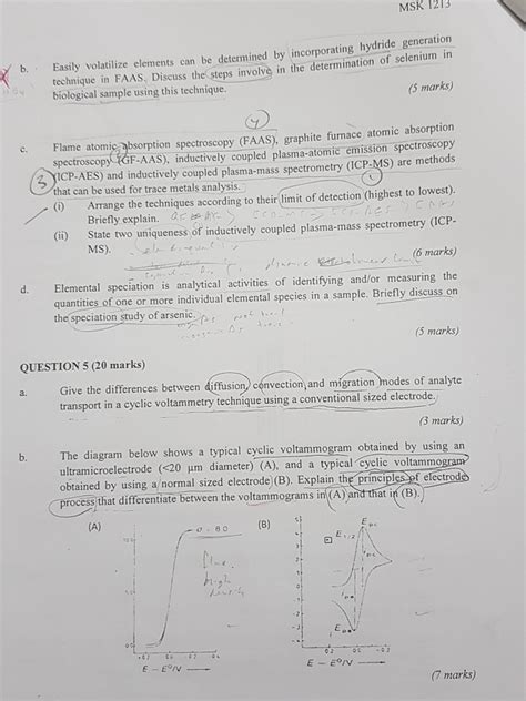 Msk 121 B Easily Volatilize Elements Can Be