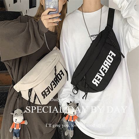 데일리나인 남녀공용 커플 바디크로스백 캐주얼 여행가방 지퍼힙색 메쉬 포켓 여행보조가방dn9ne