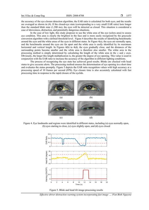 Effective Driver Distraction Warning System Incorporating Fast Image Recognition Methods Pdf