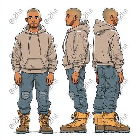 Survival Game Character Concept Art Midjourney Prompt Promptbase