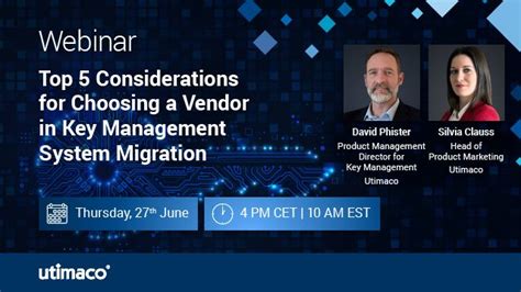 Utimaco On Linkedin Webinaralert Cybersecurity Keymanagement Techwebinar Freewebinar…