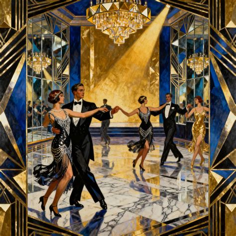 1920s Art Deco Art Ai Generated Gallery