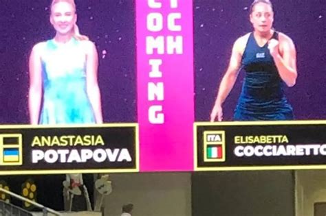 Foto Kuidas See Juhtus Wta Turniiril Pandi Vene Tennisisti Nime Alla