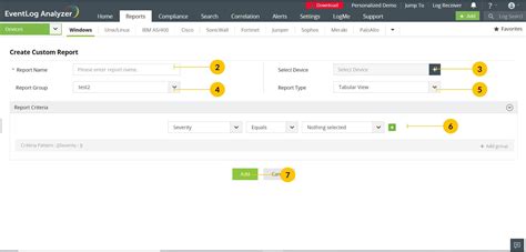 create custom reports