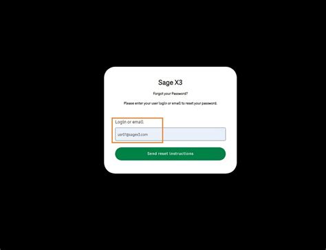 Password Reset Sage X3 Support Sage X3 Community Hub