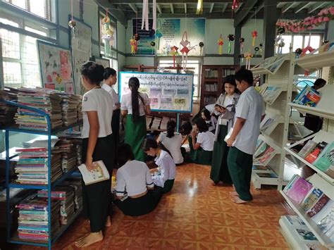 ဒလမြို့နယ် ပြည်သူ့စာကြည့်တိုက်၌ ကျောင်းသား၊ ကျောင်းသူများမှ စာအုပ