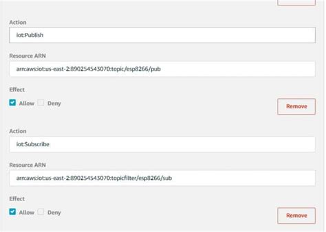 connecting esp8266 to amazon aws iot core using mqtt