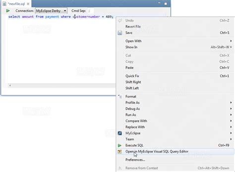 在myeclipse中构建sql查询语句myeclispe 如何像idea一样写sql查询数据库 Csdn博客